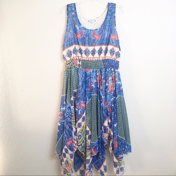 J Gee | Dresses | J Gee Boho Summer Dress | Poshmark
